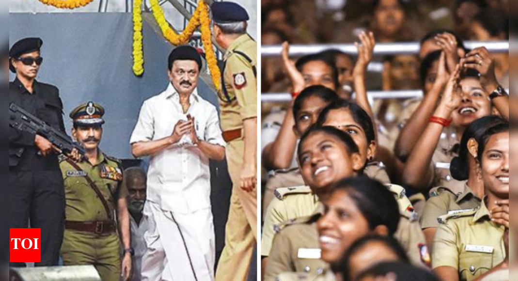 Tamil Nadu celebrates 50 years of women in police force | Chennai News ...