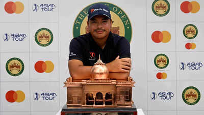 Miguel Tabana wins DGC Open trophy, Rashid second | Golf News - Times ...