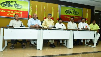 No chance of YSRCP returning to power in 2024: Chandrababu Naidu | Amaravati News - Times of India