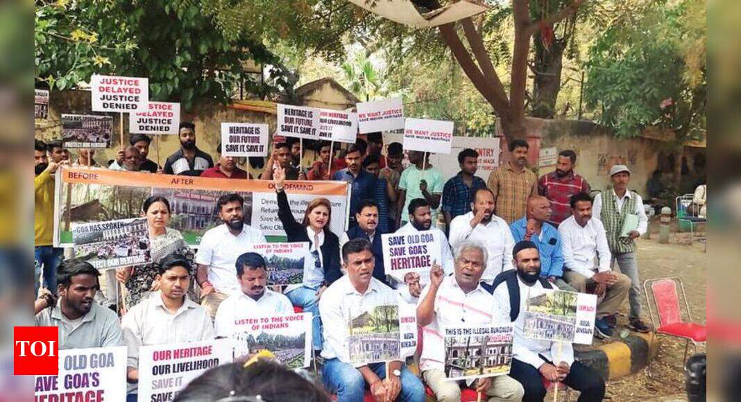 State govt unmoved, protest against Old Goa bungalow travels to Delhi ...