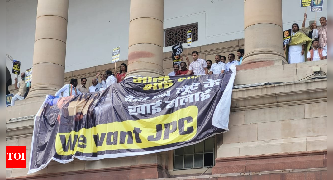 Parliament Budget Session 2023: Both Houses adjourned till Thursday - The Times of India