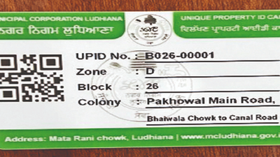 Mc To Roll Out Property Id Cards From April 1 | Ludhiana News - Times ...