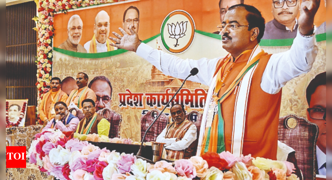 Bjp: Bjp Will Win All Up Seats In 2024 Ls Elections: Dy Cm | Kanpur ...