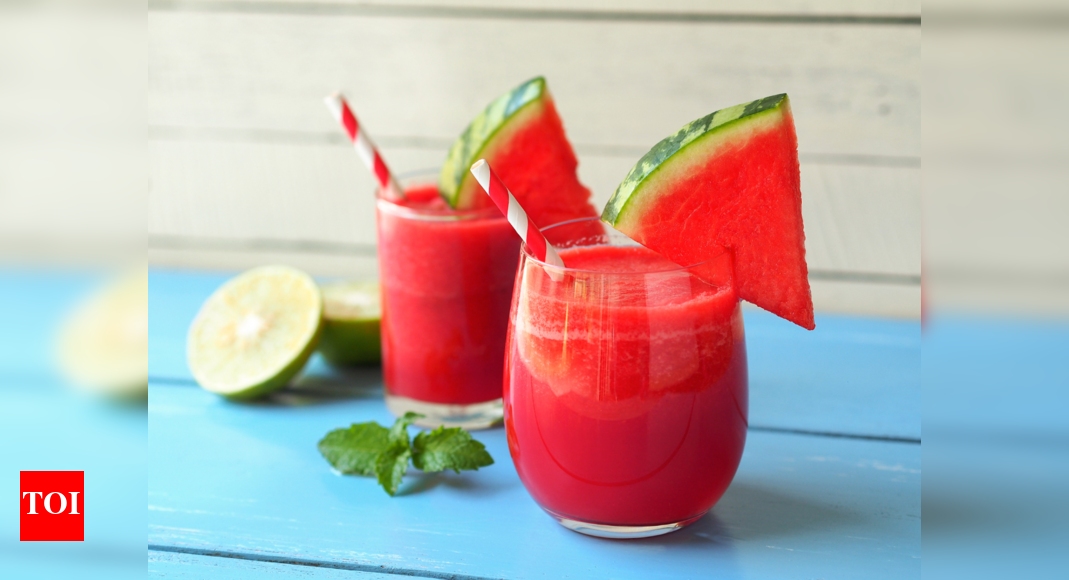 Summer slurp: Weight loss and glow boosting watermelon smoothie - Times ...