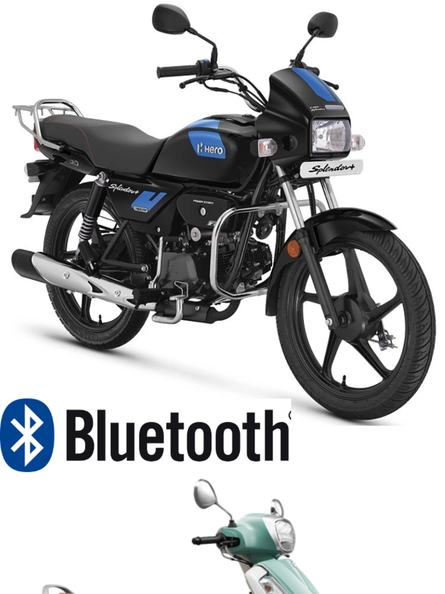 5 two-wheelers with Bluetooth connectivity under 1 lakh: Hero Splendor ...