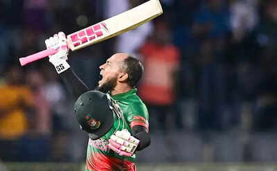 Mushfiqur Rahim hits Bangladesh's fastest ODI century, completes 7,000 ...