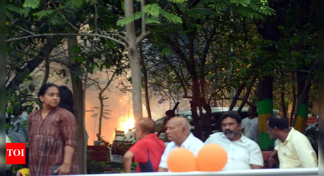 Inauguration of revamped Anna Nagar tower was a scary affair for them ...