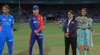 WPL: Delhi Capitals win toss, opt to bowl against Mumbai Indians | Cricket News - Times of India