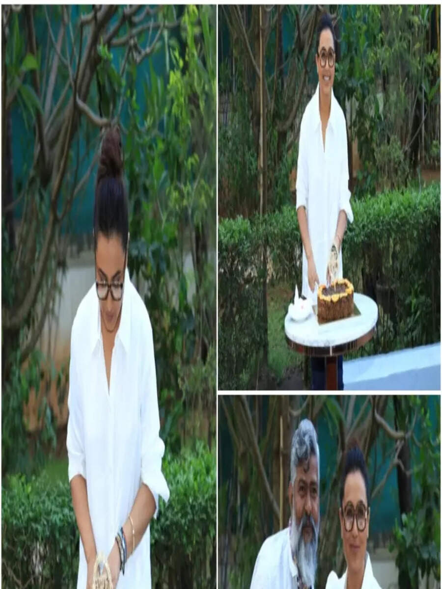 Rani Mukerji’s birthday celebration with paps | Times Now