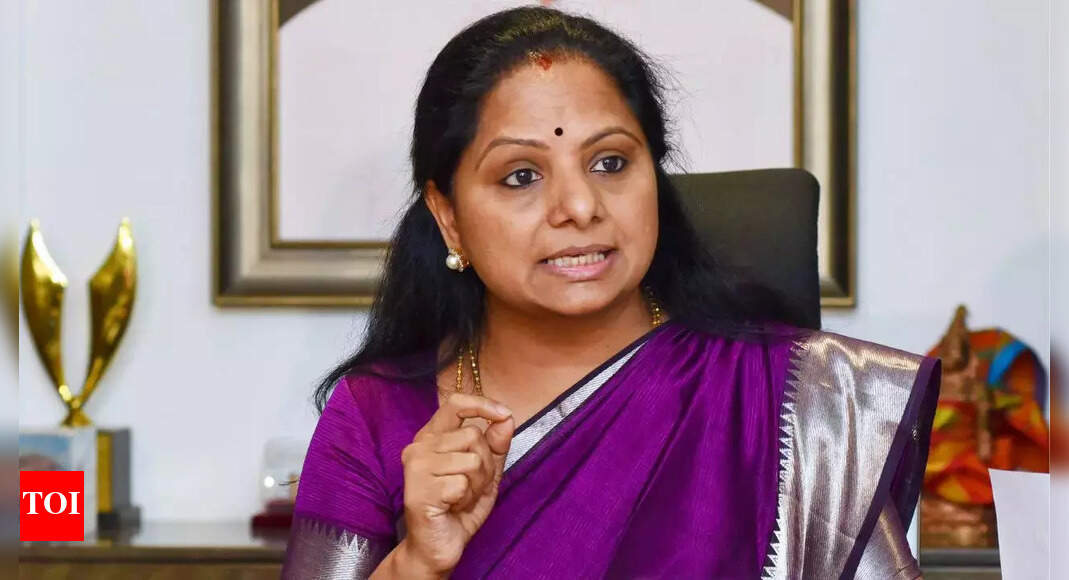 Delhi excise policy: K Kavitha records her statement before ED, called again today | Delhi News ...