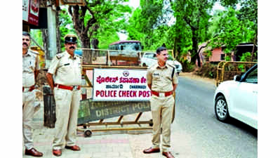 Mangaluru: Sp Reviews Preparedness At Checkposts | Mangaluru News ...