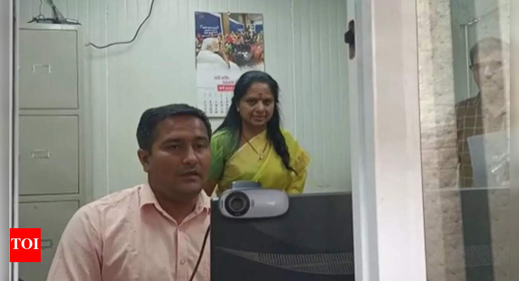 Delhi liquor policy case: ED quizzes BRS MLC K Kavitha for 3rd time | Hyderabad News - Times of ...