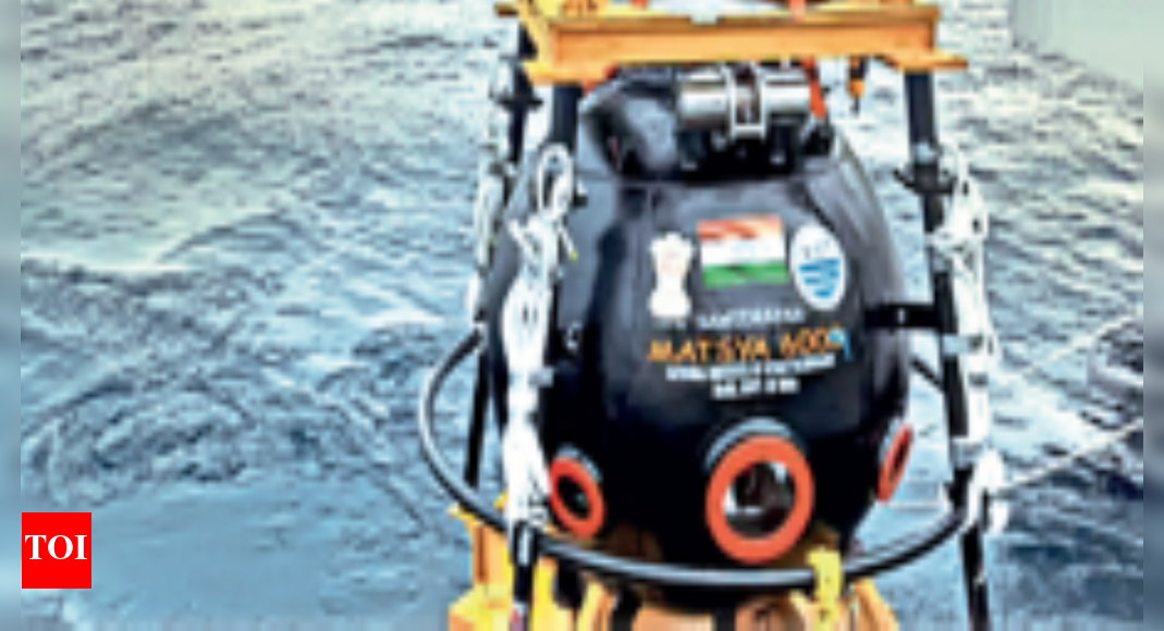 Samudrayaan: Samudrayaan Project Trials Likely In 2024 | Visakhapatnam ...