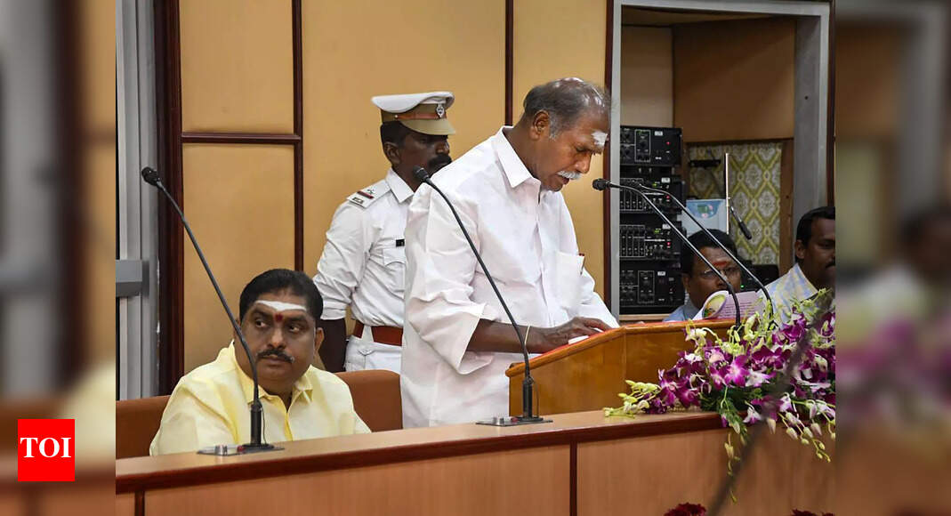 Puducherry Chief Minister - Times of India