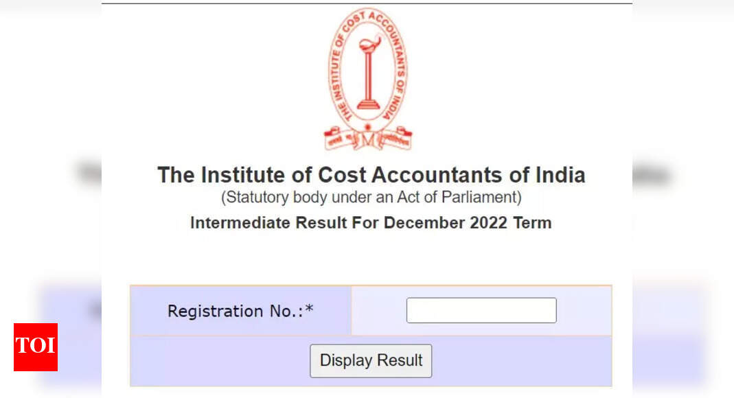 ICMAI CMA Result 2023 declared on eicmai.in, download CMA Intermediate ...