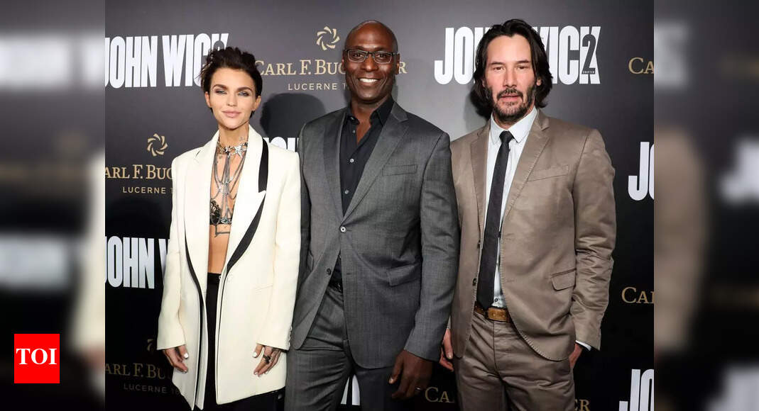 John Wick premiere has heartfelt tributes for Lance Reddick read out by ...