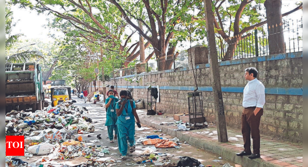 In Bengaluru, waste piles up as auto-tipper drivers, helpers continue ...