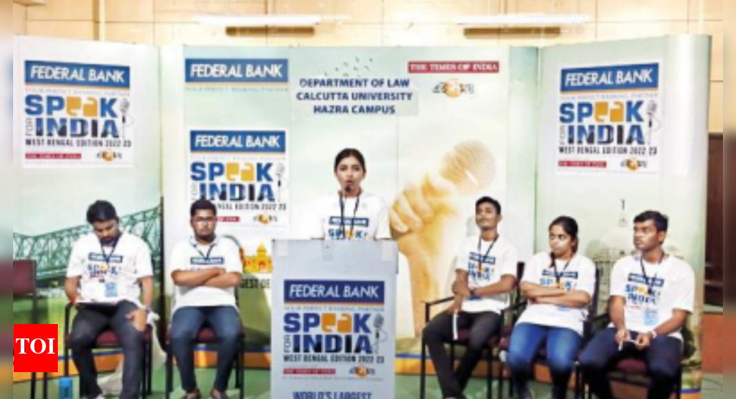 Debaters shine as Speak for India zonal rounds enter final lap ...