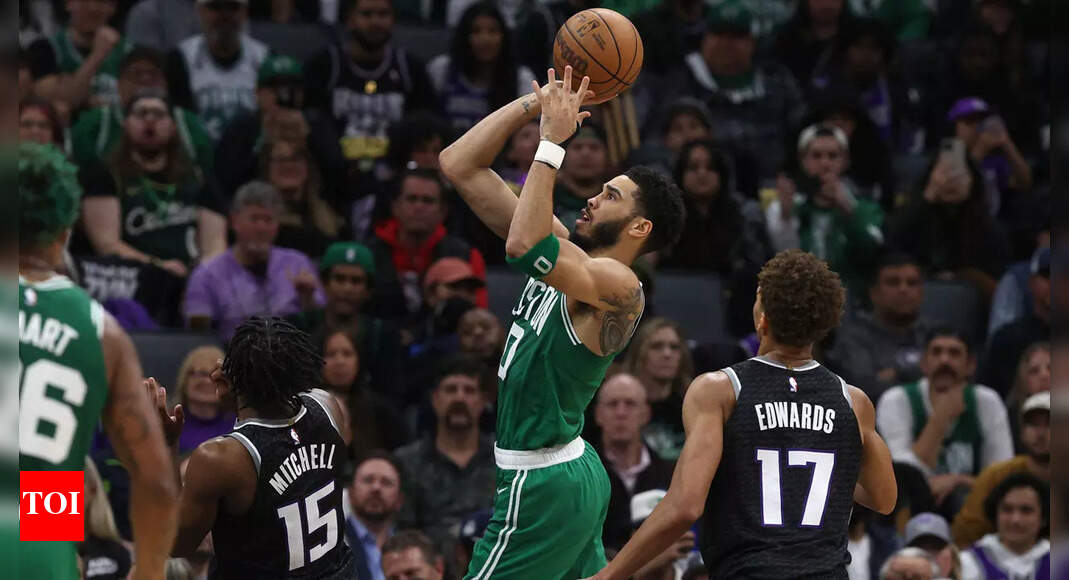NBA: Boston Celtics crush Sacramento Kings | NBA News - Times of India
