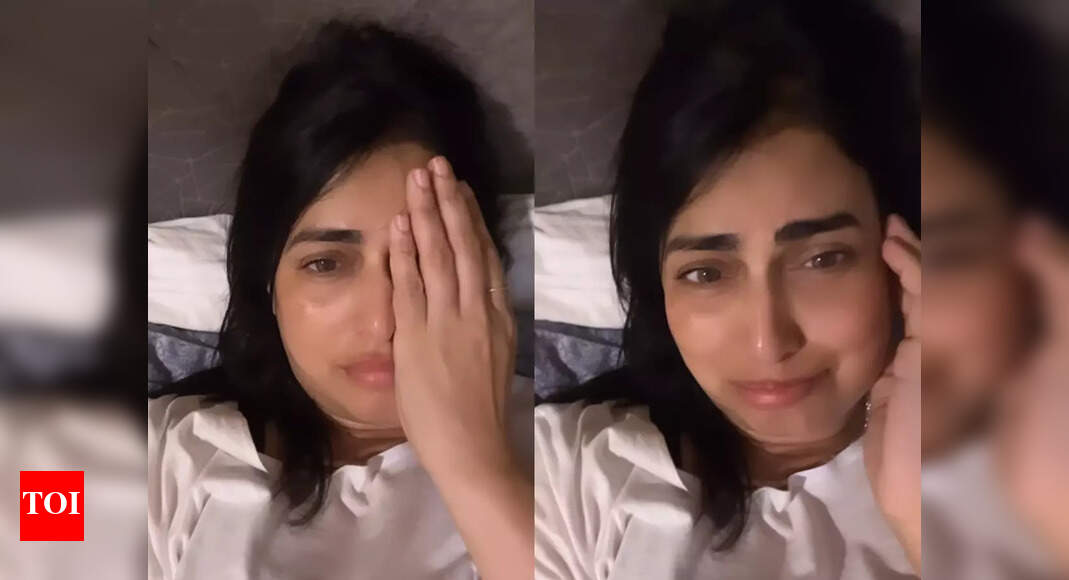 Pakkhi Hegde's shocking video of swollen face have co-star Rani ...