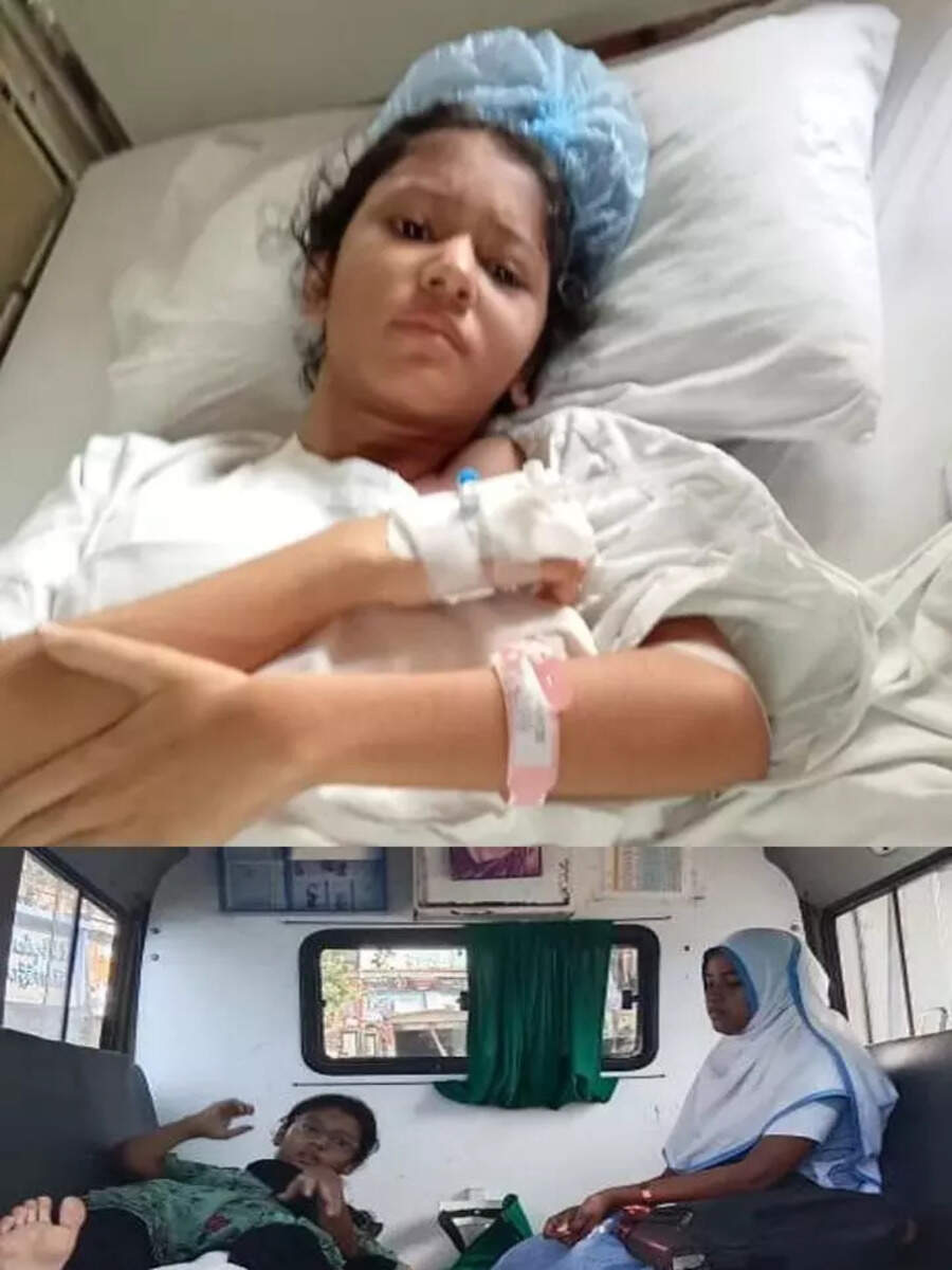 Bandra girl mubashshira writes SSC exam Lying in ambulance | Times of India