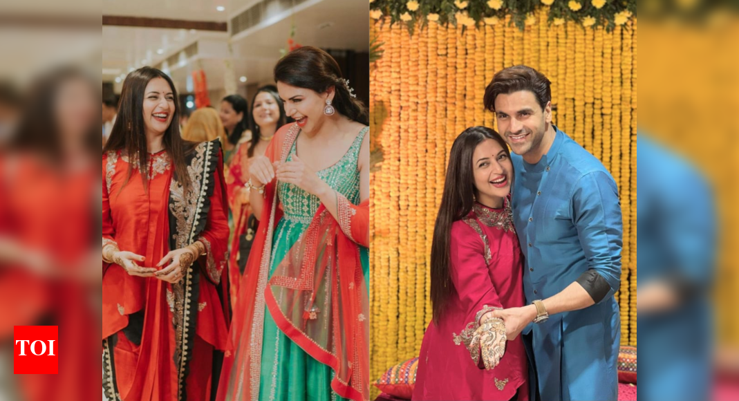 Divyanka Tripathi shares some beautiful pictures with her husband Vivek ...