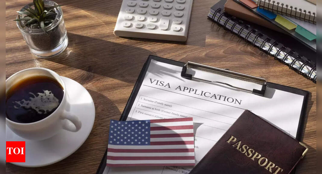 One can apply for job, give interviews while on tourist or business ...