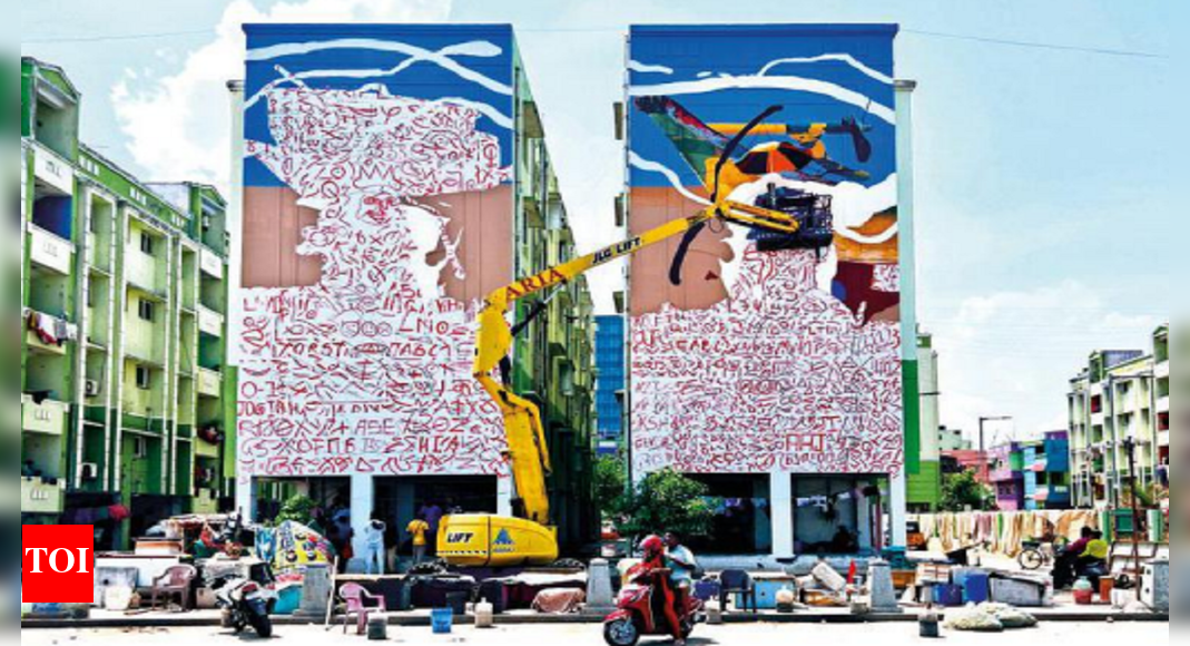 Breathing life into facades on Chennai's Marina Loop Road through ...