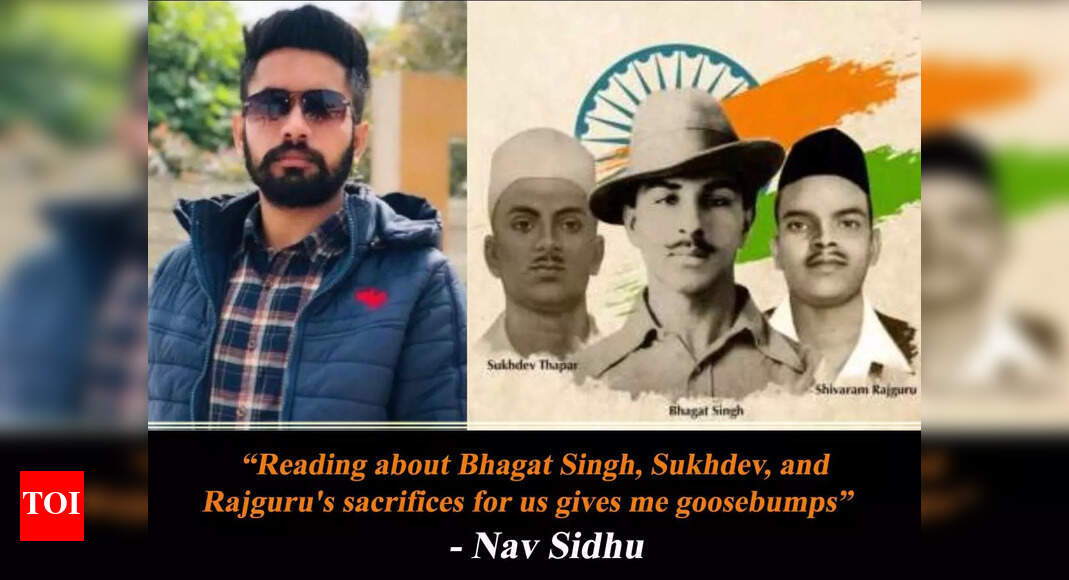 Nav Sidhu on Shaheed Diwas: The youth should remember that the blood of ...