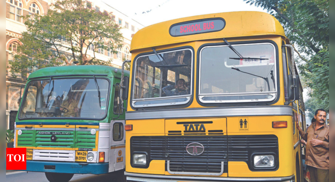 School bus fees set to rise 15-20% from April in Mumbai | Mumbai News ...