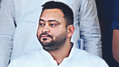 Tejashwi: Tejashwi Comes Outin Raga’s Support | Patna News - Times of India