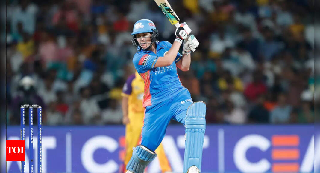 WPL Eliminator: Nat Sciver-Brunt's 72 propels Mumbai Indians to 182/4 ...