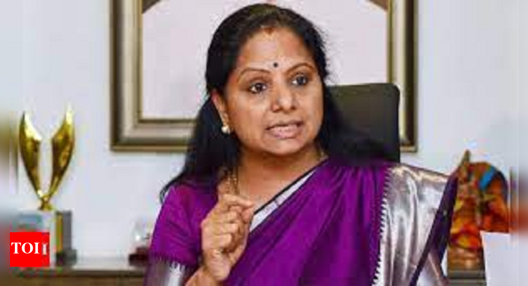 Kalvakuntla Kavitha: Women's bill: Kalvakuntla Kavitha to intensify stir | Hyderabad News ...