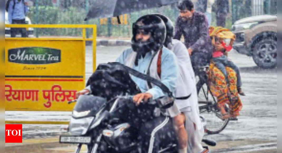 Gurgaon weather: Rain & wind keep mercury in check, another spell ...