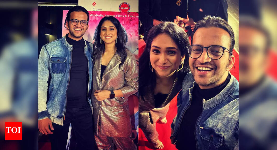 Maharashtrachi Hasya Jatra fame Onkar Raut wishes good luck to Priyadarshini Indalkar for her ...