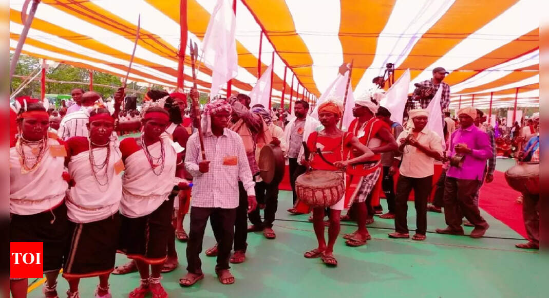 Tribal outfit takes out massive rally in city demanding exclusion of ...