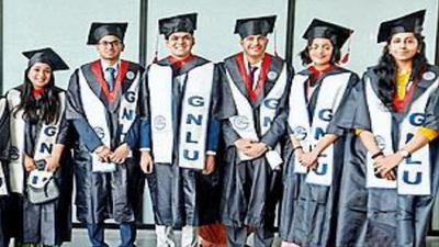 Gujarat National Law University: 252 awarded degrees at Gujarat ...