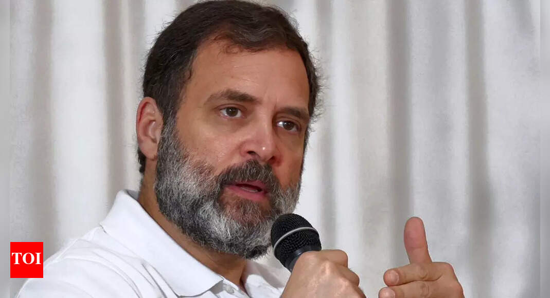 Lost Lok Sabha seat as PM Modi was afraid of my next speech: Rahul ...