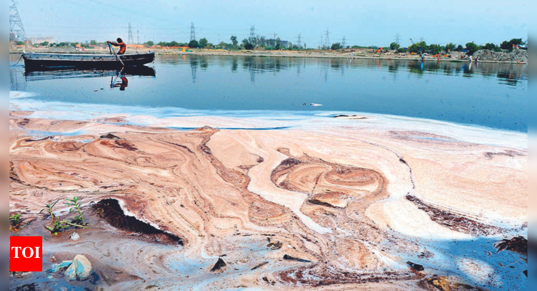 How 18 drains add to woes of dirty Yamuna | Delhi News - Times of India