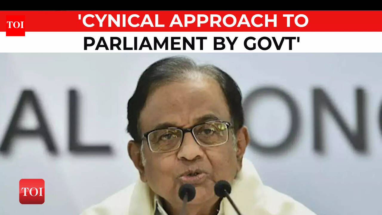 P Chidambaram on Rahul's disqualification: 'Several occasions when PM ...