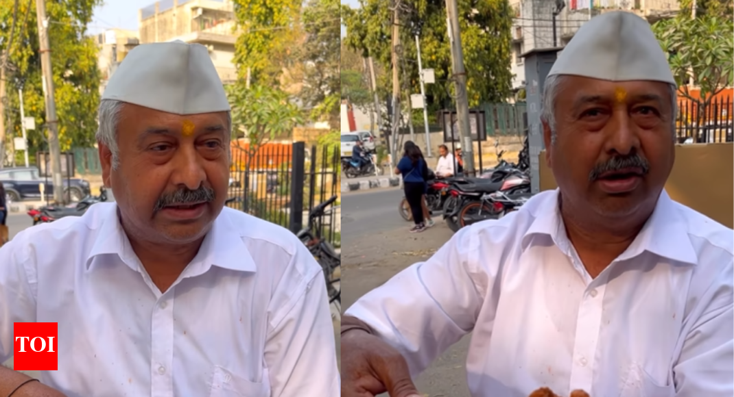 Meet 'Double Meaning' Uncle ji who serves special chhole kulche, watch ...