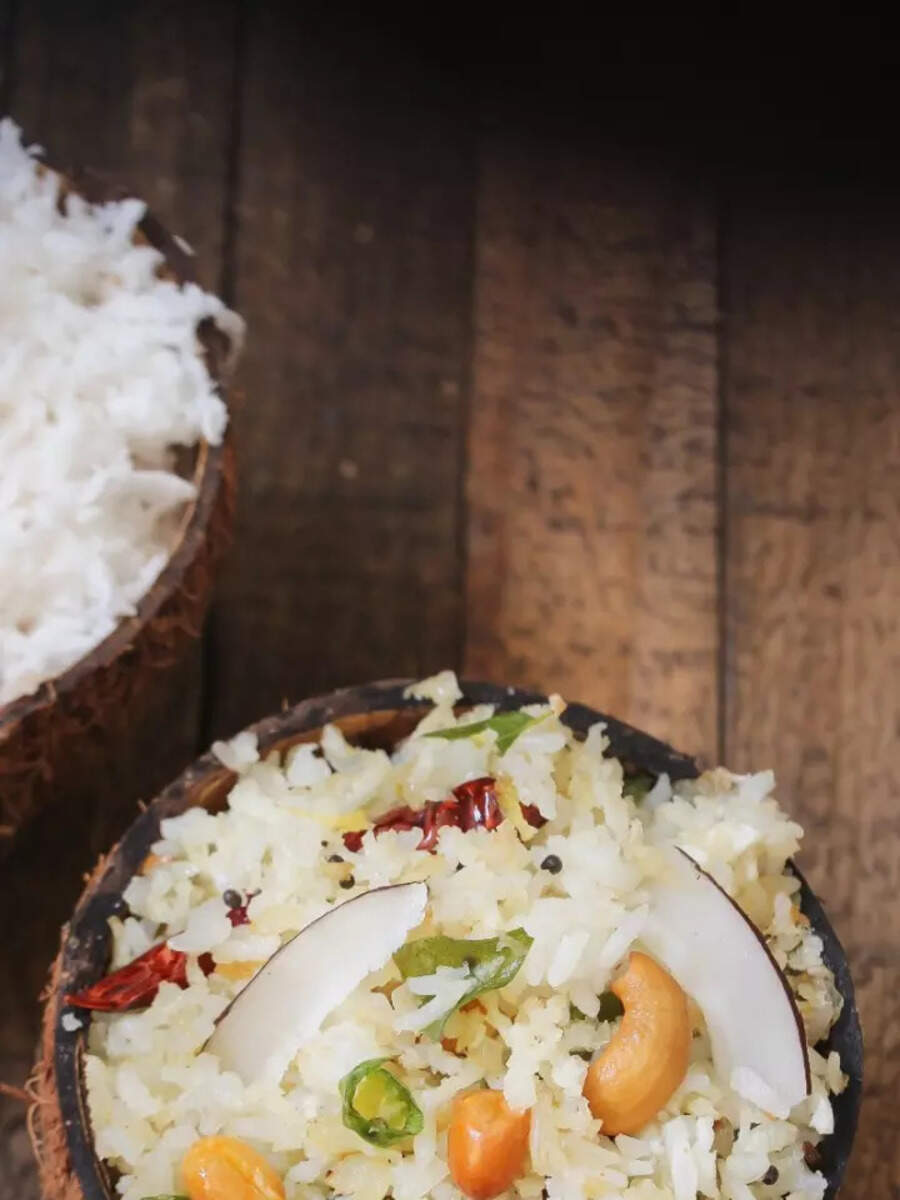 Food for gut: Improve digestion with Coconut Rice | Times of India