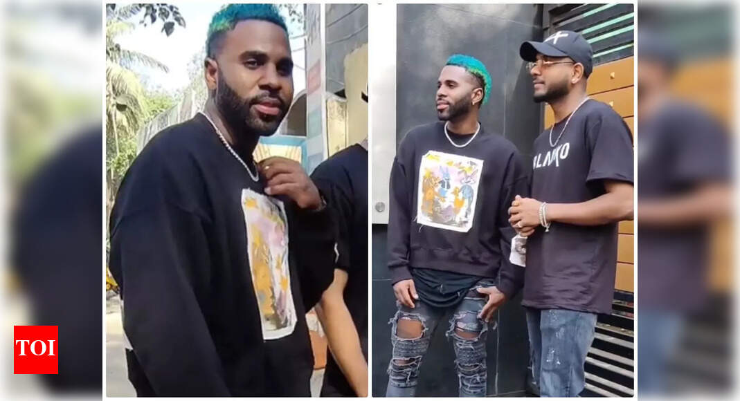 Jason Derulo touches down in Mumbai; spotted at film studio with KING ...