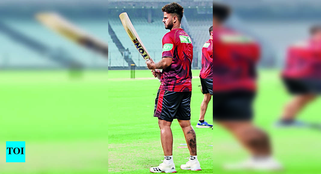 Rana: Rana To Lead Kkr In Iyer’s Absence | Kolkata News - Times of India