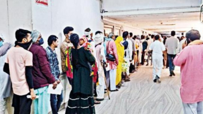 Patients Jostle For Icus In Private & Govt Hospitals Amid Health Crisis ...