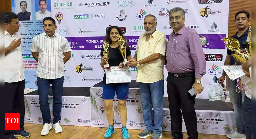 Jaipur shuttler Himani Punia triumphs at Indian Masters Veterans ...