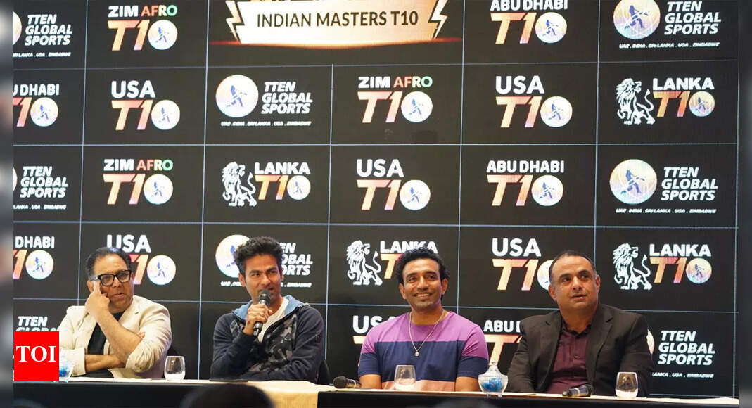 Indian Masters T10, a 10-over event involving legendary retired ...
