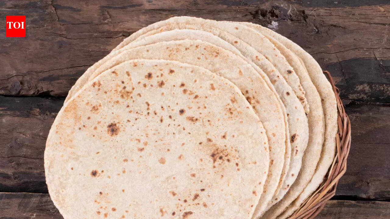 Why are Chapatis always rolled round?