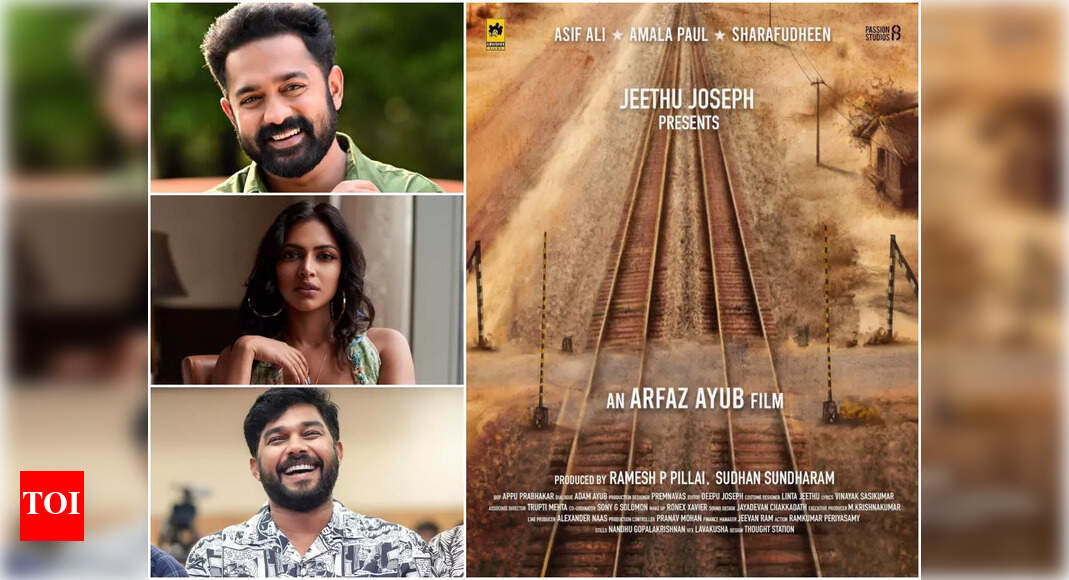 Asif Ali, Amala Paul, and Sharafudheen team up for their next; film ...