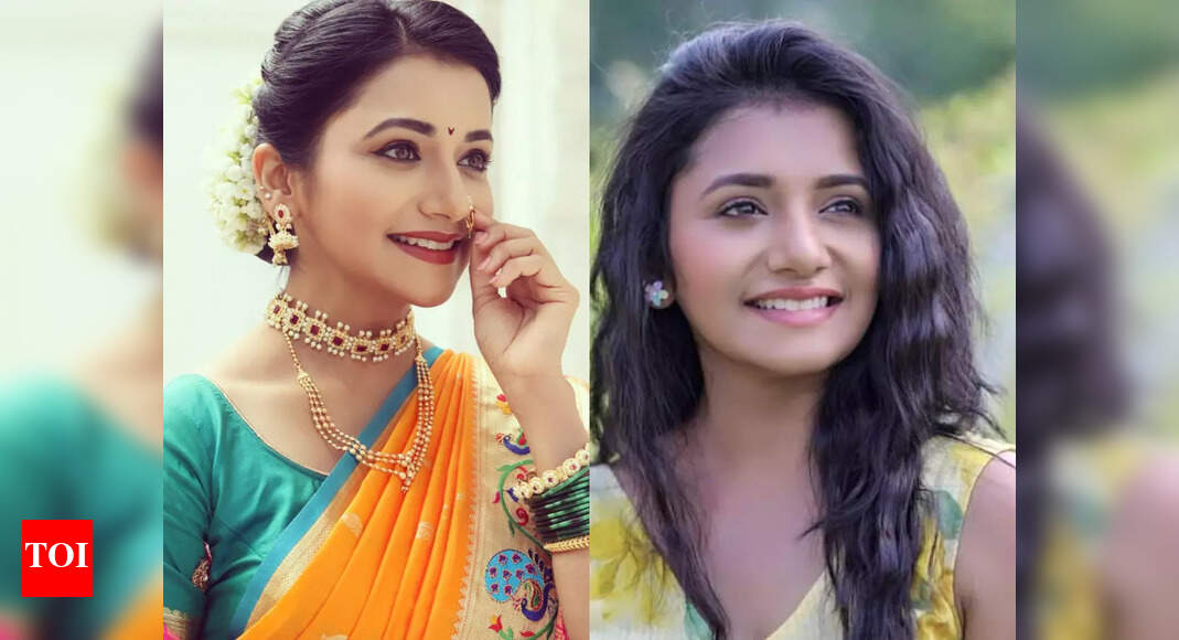 Jui Gadkari shares her happiness as her TV show Tharla Tar Mag tops the ...